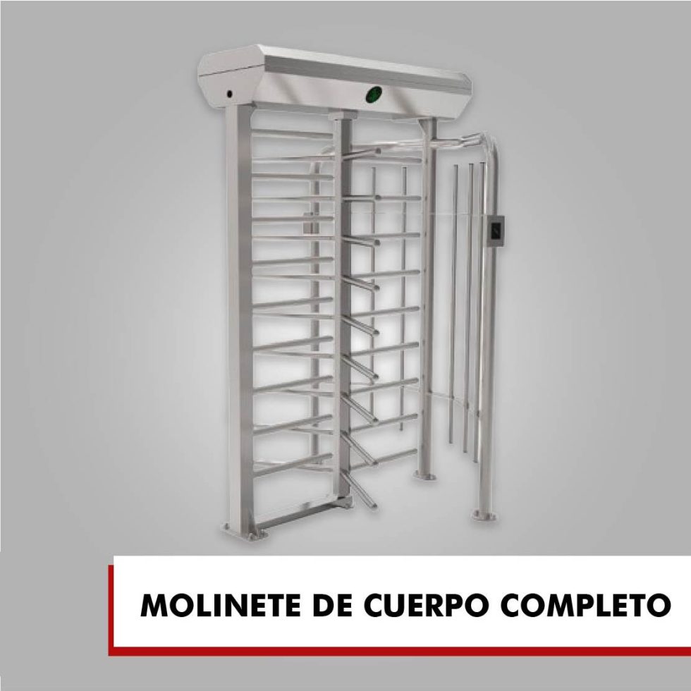 Molinetes de control de acceso peatonal
